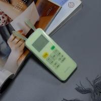 China Glow in the Dark Green Silicone Remote Cover Case for TV and Air Conditioner Universal Fit for sale
