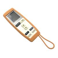 China 22x6x2.7cm Silicone Remote Cover Anti Shock For GREE Air Conditioner for sale