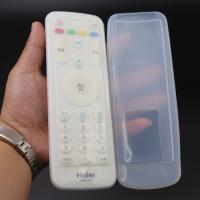 China Dustproof Odorless Silicone TV Remote Protector Cover 16x5x2cm for Haier TV for sale