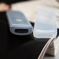 China Clear Silicone TCL TV Remote Control Cover 14x4x1.7cm Anti-shock Waterproof Dustproof for sale