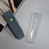 China Clear Silicone TCL TV Remote Control Cover 14x4x1.7cm Anti-shock Waterproof Dustproof for sale