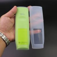 China Clear Silicone TCL TV Remote Control Cover 14x4x1.7cm Anti-shock Waterproof Dustproof for sale