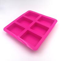 China Portable Harmless Rectangle Soap Mould , Multipurpose Soap Molding Trays for sale