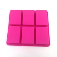 China Portable Harmless Rectangle Soap Mould , Multipurpose Soap Molding Trays for sale