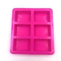 China Portable Harmless Rectangle Soap Mould , Multipurpose Soap Molding Trays for sale