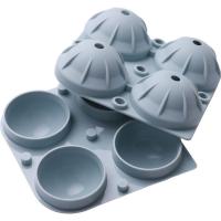 China Food Grade Silicone Sphere Ice Ball Mold 5cm Diameter for Whiskey Cocktails Bourbon for sale