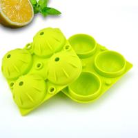 China Food Grade Silicone Sphere Ice Ball Mold 5cm Diameter for Whiskey Cocktails Bourbon for sale