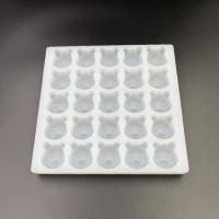 China Food Grade Silicone Teddy Bear Candy Mold 25 Cavity 2ml Each Reusable Ice Cube Tray for sale