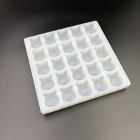 China Food Grade Silicone Teddy Bear Candy Mold 25 Cavity 2ml Each Reusable Ice Cube Tray for sale