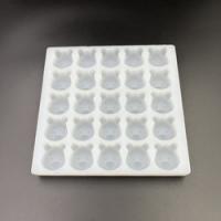 China Food Grade Silicone Teddy Bear Candy Mold 25 Cavity 2ml Each Reusable Ice Cube Tray for sale