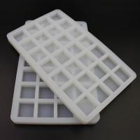China Transparent 28 Cavity Silicone Candy Mold 26x16x1.5cm Food Grade Nonstick for sale