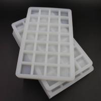 China Transparent 28 Cavity Silicone Candy Mold 26x16x1.5cm Food Grade Nonstick for sale