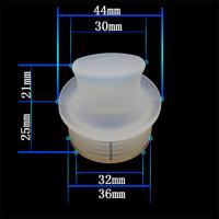 China Custom Food Grade Silicone Water Bottle Stopper Leakproof Bung 20mm for sale