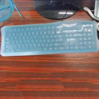 China Universal Silicone Keyboard Protective Cover 0.3mm Dustproof Waterproof for PC for sale