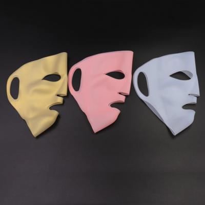 China Reusable Silicone Facial Mask Holder 235x188mm Washable Odorless Face Cover for sale