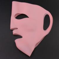 China Reusable Silicone Facial Mask Holder 235x188mm Washable Odorless Face Cover for sale