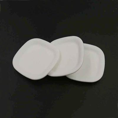 China Food Grade Silicone Cup Lid 8x8x1.5cm Leakproof White Color for Moikit Mug for sale