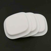 China Food Grade Silicone Cup Lid 8x8x1.5cm Leakproof White Color for Moikit Mug for sale