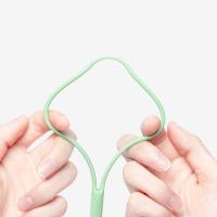 China Washable Silicone Phone Strap 19cm Soft Cell Phone Lanyard for ID Card Gym Camera for sale