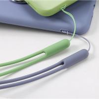 China Multicolor Sturdy Silicone Rubber Supplies Mobile Phone Strap Odorless for sale