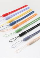 China Multicolor Sturdy Silicone Rubber Supplies Mobile Phone Strap Odorless for sale
