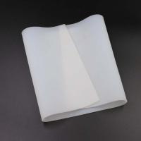 China Milky White Food Grade Silicone Rubber Sheet 0.1mm 1mm 2mm Heat Insulation Industrial Pad for sale