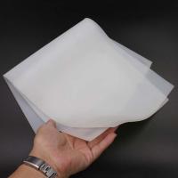China Milky White Food Grade Silicone Rubber Sheet 0.1mm 1mm 2mm Heat Insulation Industrial Pad for sale