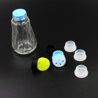 China Food Grade Silicone Pepper Shaker Stopper 22mm 18mm Waterproof Salt and Pepper Shaker Caps for sale