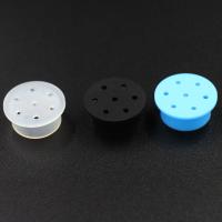 China Food Grade Silicone Pepper Shaker Stopper 22mm 18mm Waterproof Salt and Pepper Shaker Caps for sale