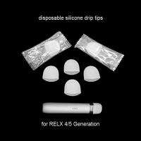 China Disposable Silicone 510 Drip Tip Odorless Rubber Mouthpiece Cover for Vape Pods for sale