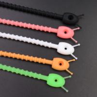 China Adjustable Silicone Rubber Supplies Cable Straps Removable Reusable for sale