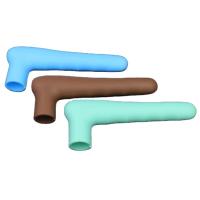 China Anti Collision Silicone Door Handle Cover Multicolor Universal Fit for Round Oval Knobs for sale