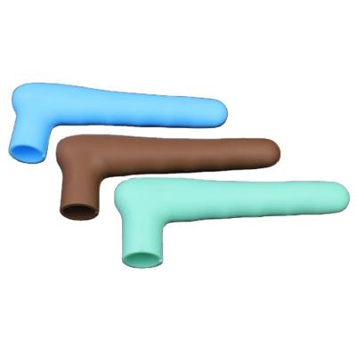 China Anti Collision Silicone Door Handle Cover Multicolor Universal Fit for Round Oval Knobs for sale