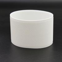 China Thermal Insulation Anti Slip Silicone Sleeve 85mm x 62mm for Water Bottle Coffee Cup for sale