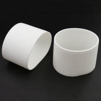 China Thermal Insulation Anti Slip Silicone Sleeve 85mm x 62mm for Water Bottle Coffee Cup for sale
