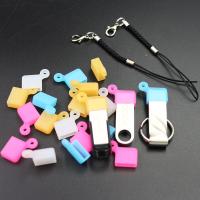 China Silicone USB Port Cover Dustproof Waterproof Cap for Flash Drive 7 Colors for sale