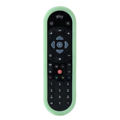 China Glow in the Dark Silicone Remote Cover for Sky Remote Control Protective Case Durable 6 Colors for sale