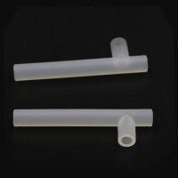China Food Grade T Shape Silicone Tube 3x5mm Transparent Flexible 3 Way Hose for sale
