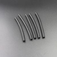 China Anti Aging Black Silicone Hose Pipe 3.8x7.4mm Wear Resistant for Automotive for sale