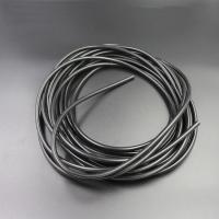 China Anti Aging Black Silicone Hose Pipe 3.8x7.4mm Wear Resistant for Automotive for sale