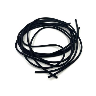 China Extruded Custom Black Silicone Hose 3.8x7.4mm Heat Resistant Radiator Coolant Vacuum for sale
