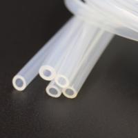 China Food Grade Clear Silicone Hose 3x6mm Heat Resistant Flexible Tube -50 to 280C for sale
