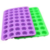 China Food Grade Silicone Cake Mould 40 Cavities Non Stick Reusable Baking Mold 26x17x2.5cm for sale
