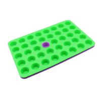 China Food Grade Silicone Cake Mould 40 Cavities Non Stick Reusable Baking Mold 26x17x2.5cm for sale
