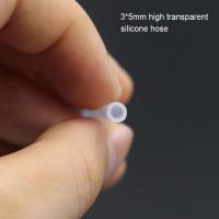 China Food Grade Silicone Hose 2x4mm 3x5mm 5x7mm for Medical Equipment and Food Machinery for sale