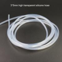 China Food Grade Silicone Hose 2x4mm 3x5mm 5x7mm for Medical Equipment and Food Machinery for sale