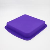 China BPA Free Household Silicone Cake Mould Practical Square Shape for sale
