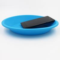 China Food Grade Round Silicone Cake Mould Pan 23.5cm Nonstick Heat Resistant Baking Mold for sale