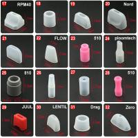 China Disposable Odorless Silicone Drip Tips , Multiscene Rubber Mouthpiece Cover for sale