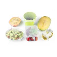 China Lightweight Harmless Stretch Silicone Seals , Multipurpose Flexi Stretch Eco Lids for sale